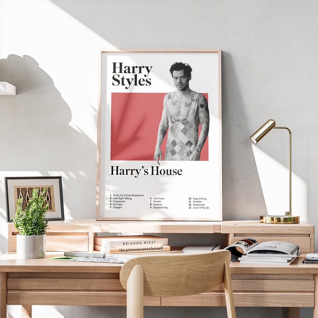 Harry Styles Harry's House Album Print, Harry Styles Print, Harry ...