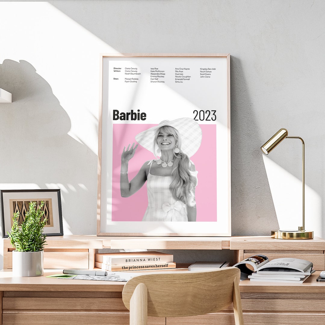 Barbie Movie Poster Print, Barbie Poster, Barbie Gift, Barbie Film ...