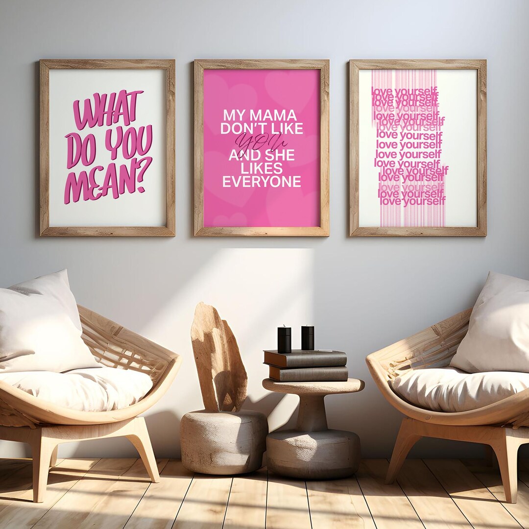 Justin Bieber Set of 3 INSTANT Download Song Lyric Prints, Justin ...