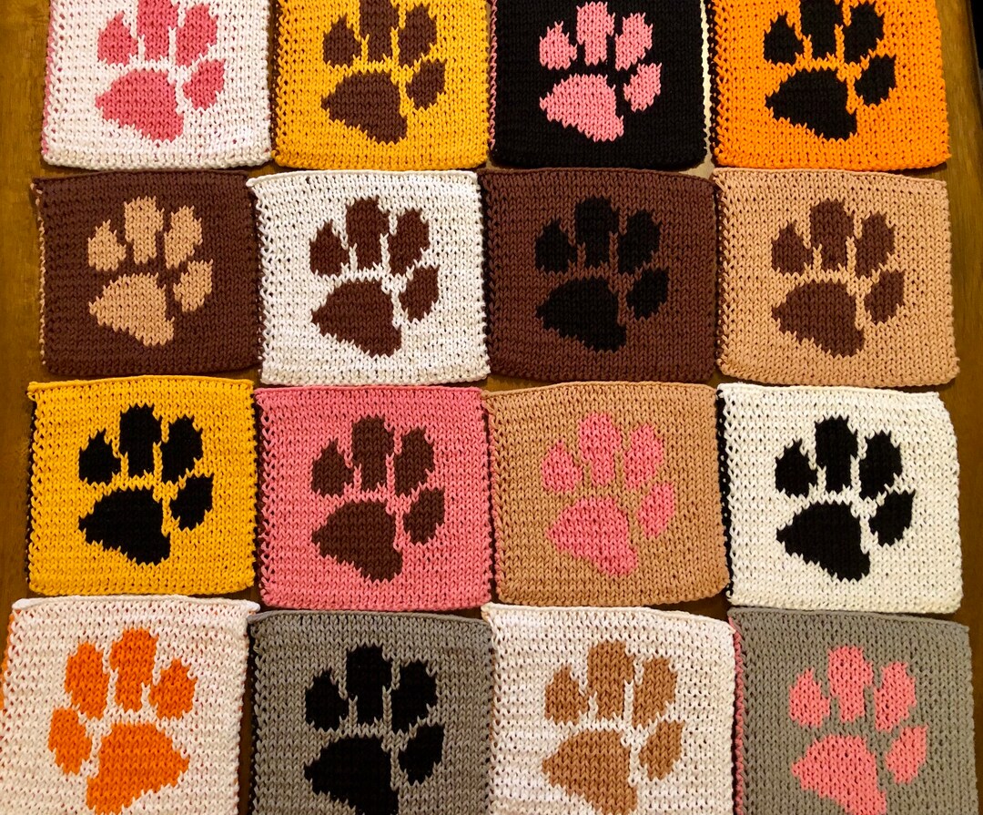 Paw Print Pot Holders, Aka "pawt-holders" - Etsy