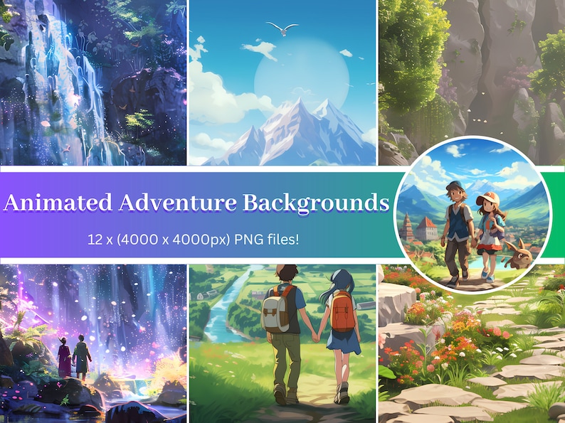 Animated Adventure Background - Adventure Backgrounds - 12 Designs ...
