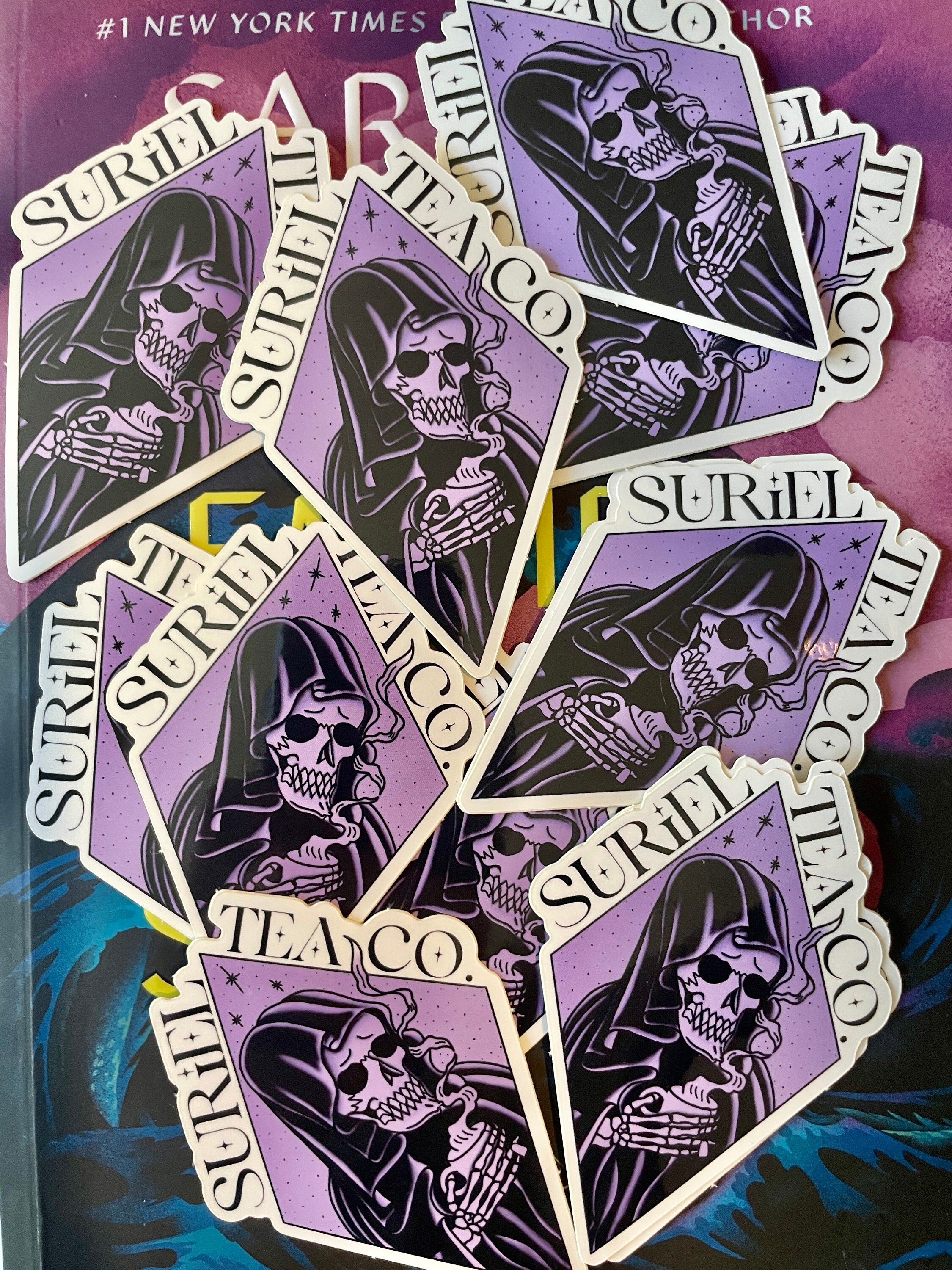 Suriel Tea Co. Sticker, ACOTAR Sticker - Etsy