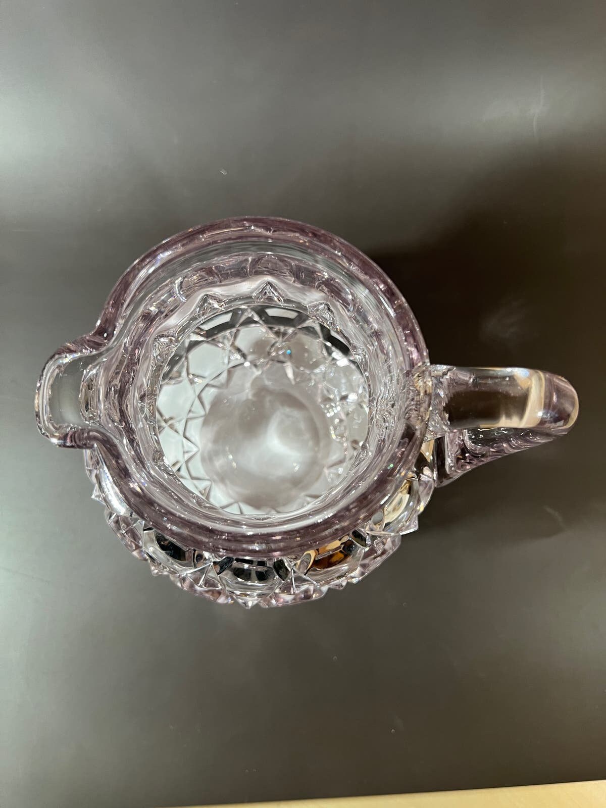 Antique Duncan and Miller Beveled Button Circa 1890 Water Pitcher - Etsy