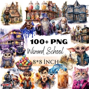 Harry potter clipart - Etsy