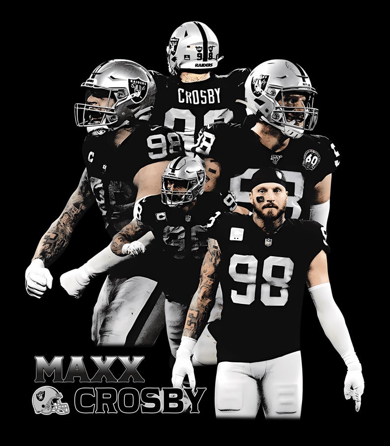 Maxx Crosby T-shirt Design PNG Instant Download - Etsy