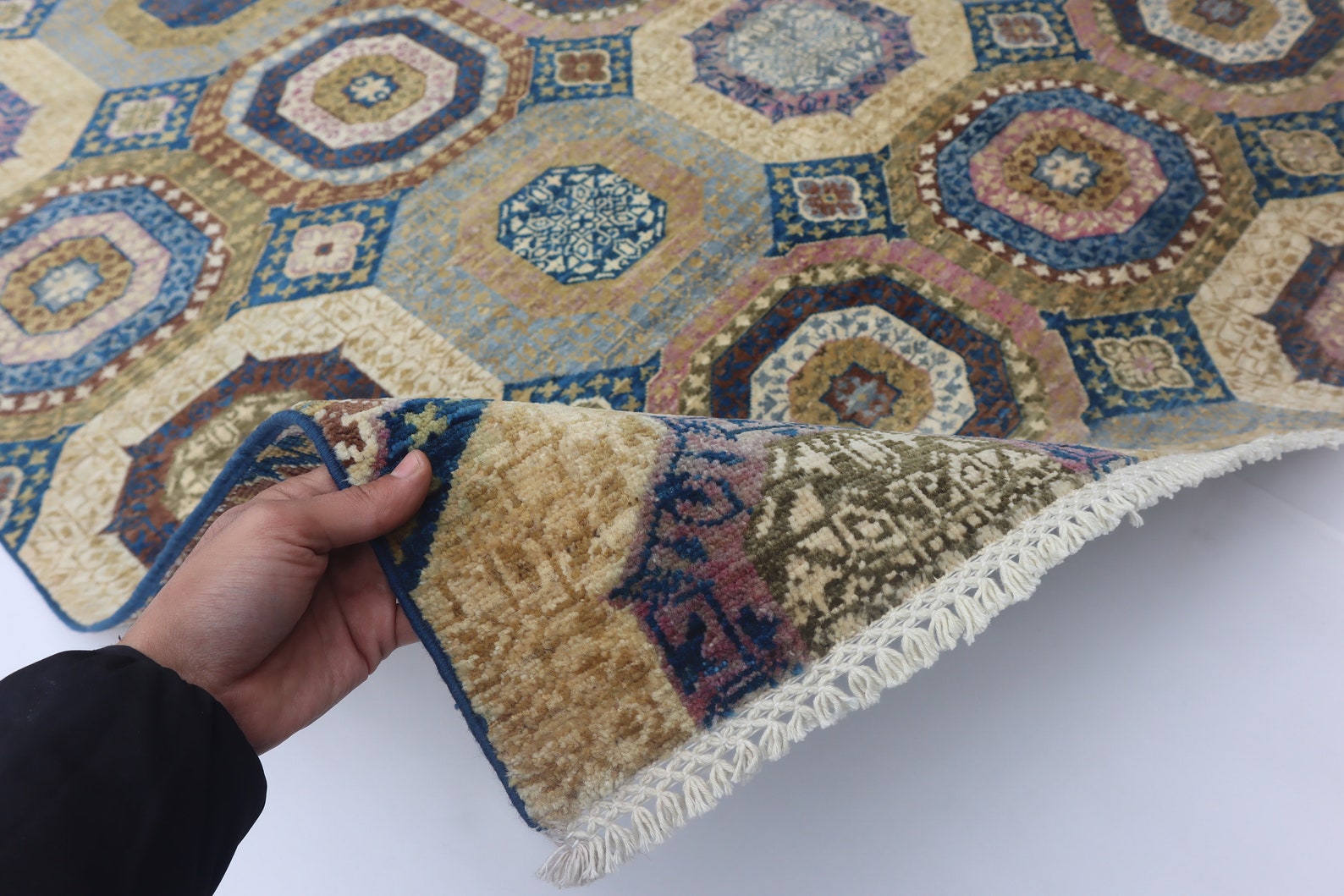 7x10 FT Turkish Mamluk Area Rug - Color Full High End Quality Hand ...