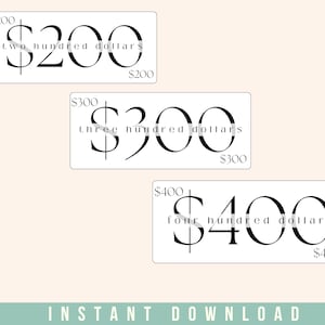 Dollar Bill Placeholders for Cash Stuffing, Printable Budget Binder ...