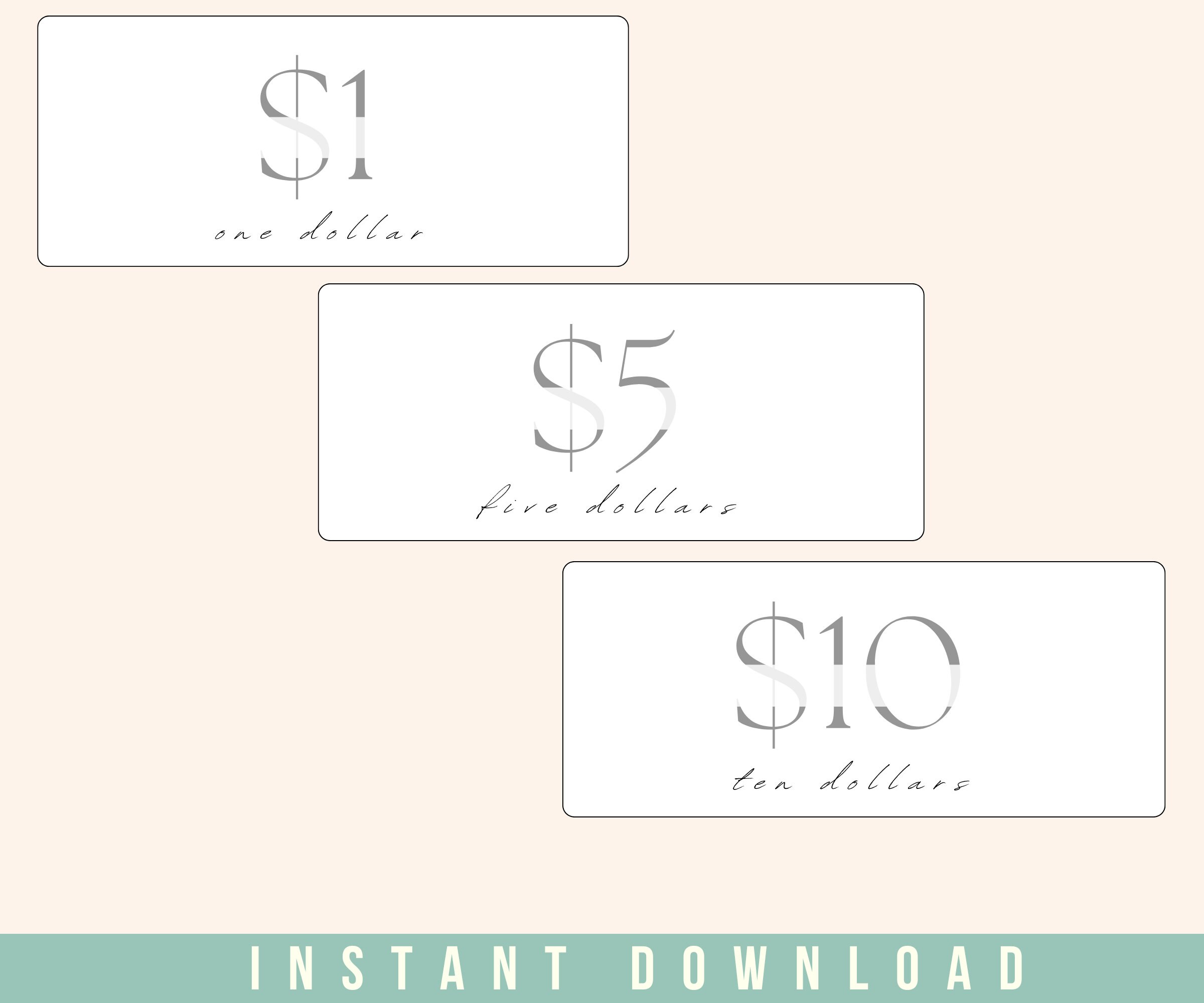 Simple Placeholders for Cash Stuffing, Printable Budget Binder ...