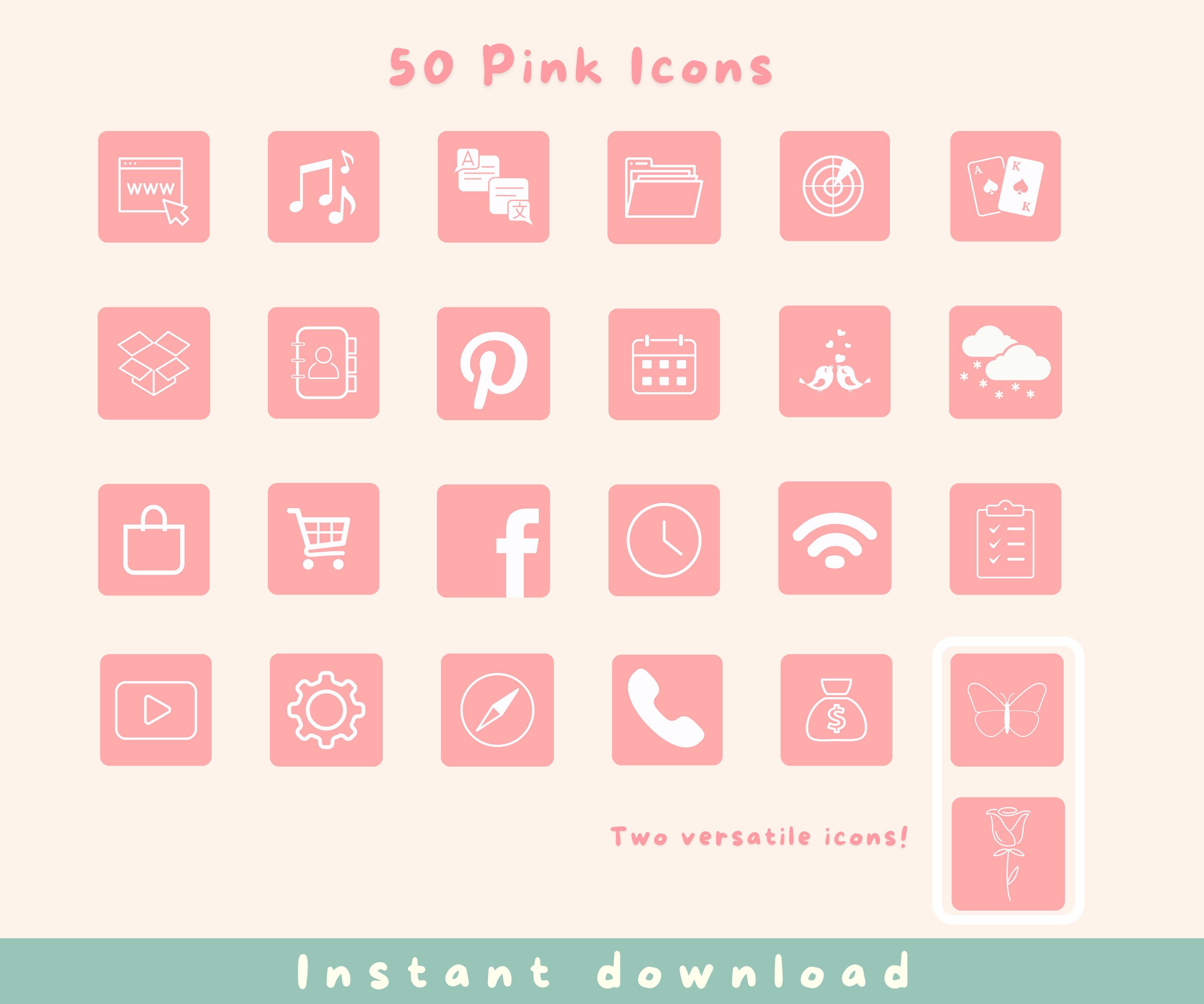 IOS Spring Phone Icon Pack, Wallpapers and Widgets for Phone, Spring ...