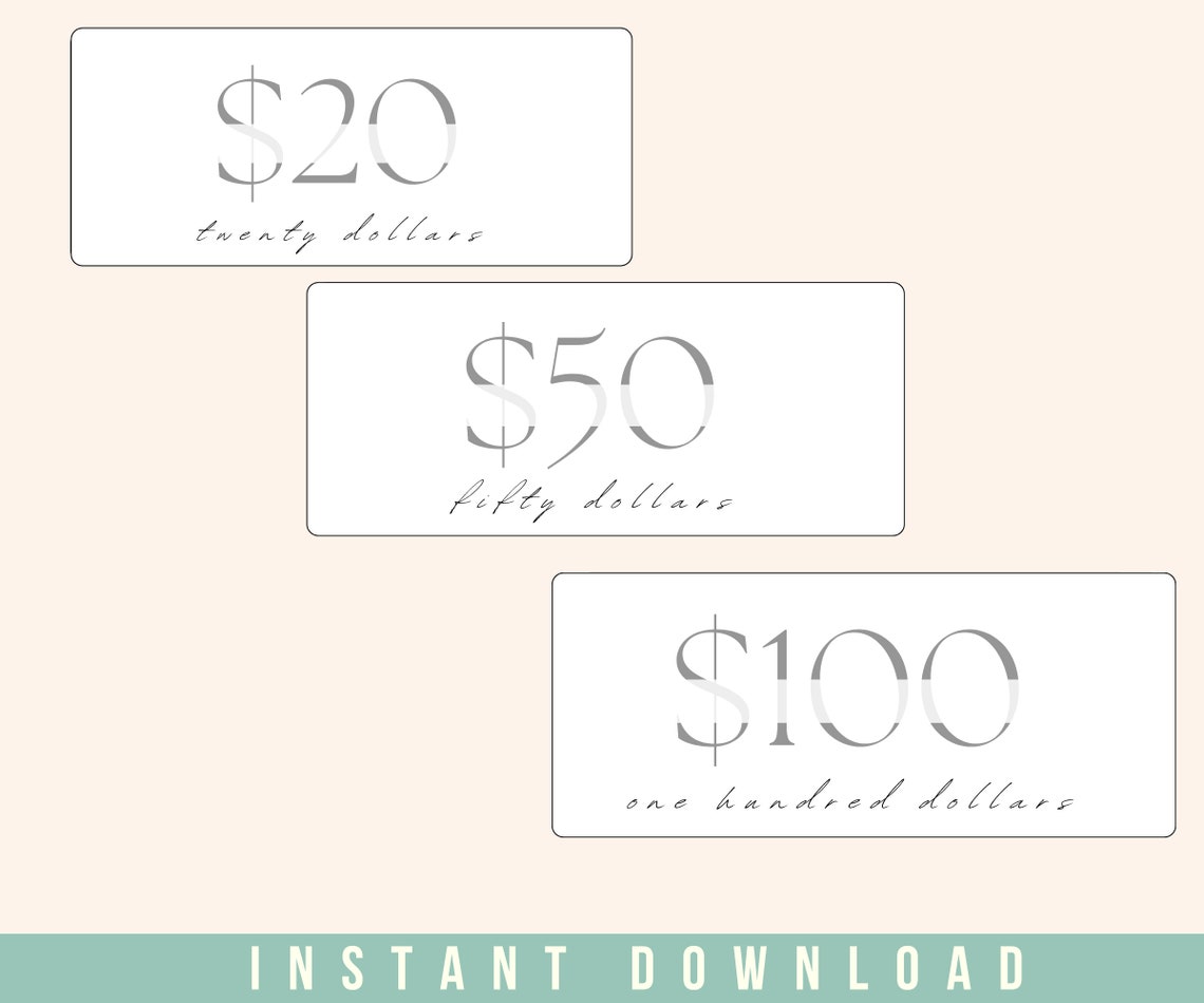 Simple Placeholders for Cash Stuffing, Printable Budget Binder ...