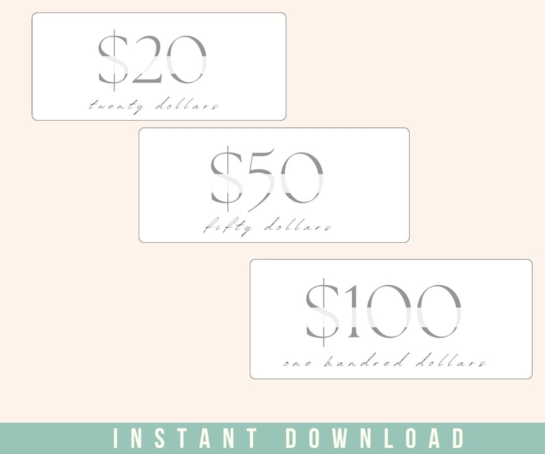Simple Placeholders for Cash Stuffing, Printable Budget Binder ...