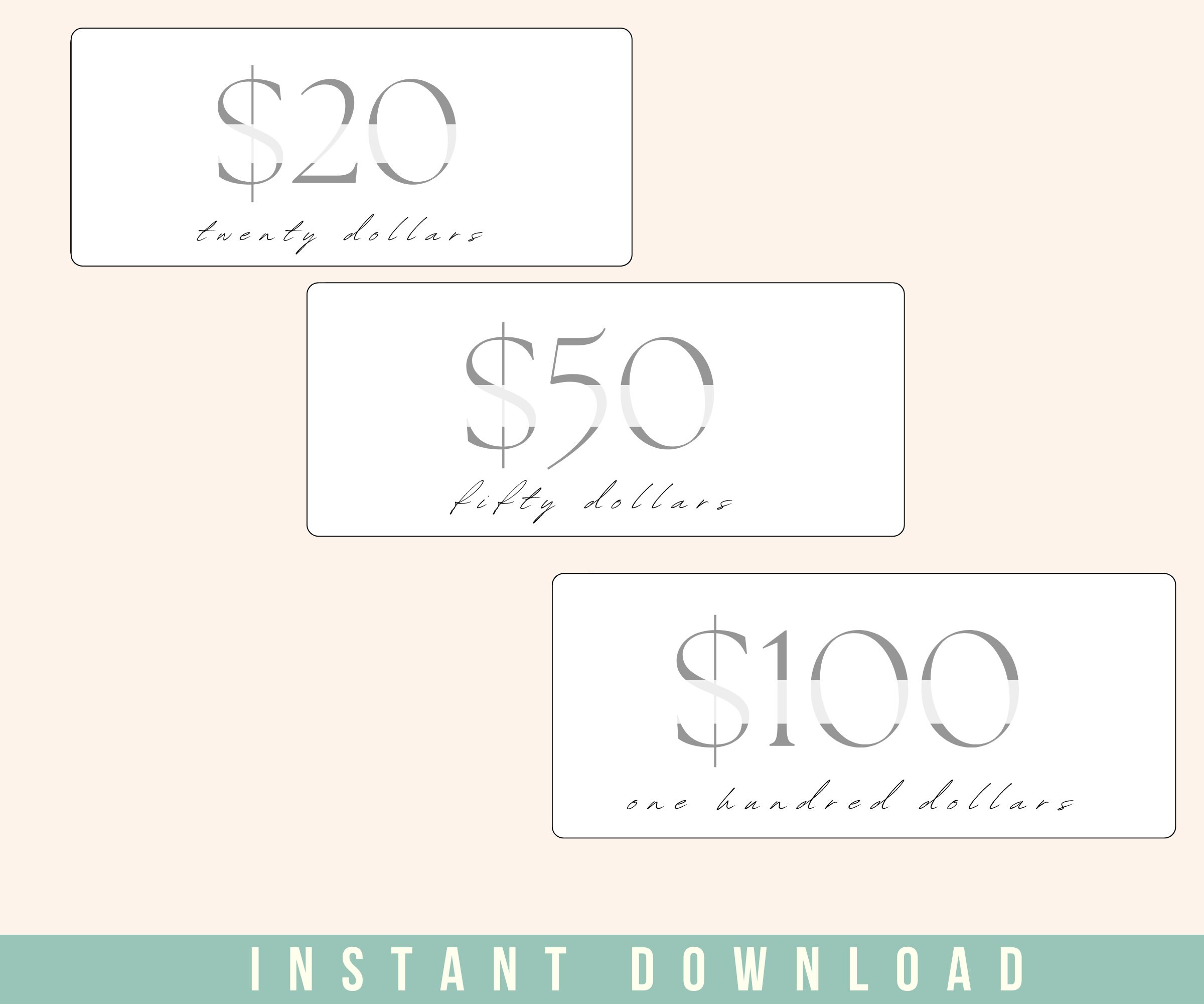 Simple Placeholders for Cash Stuffing, Printable Budget Binder ...