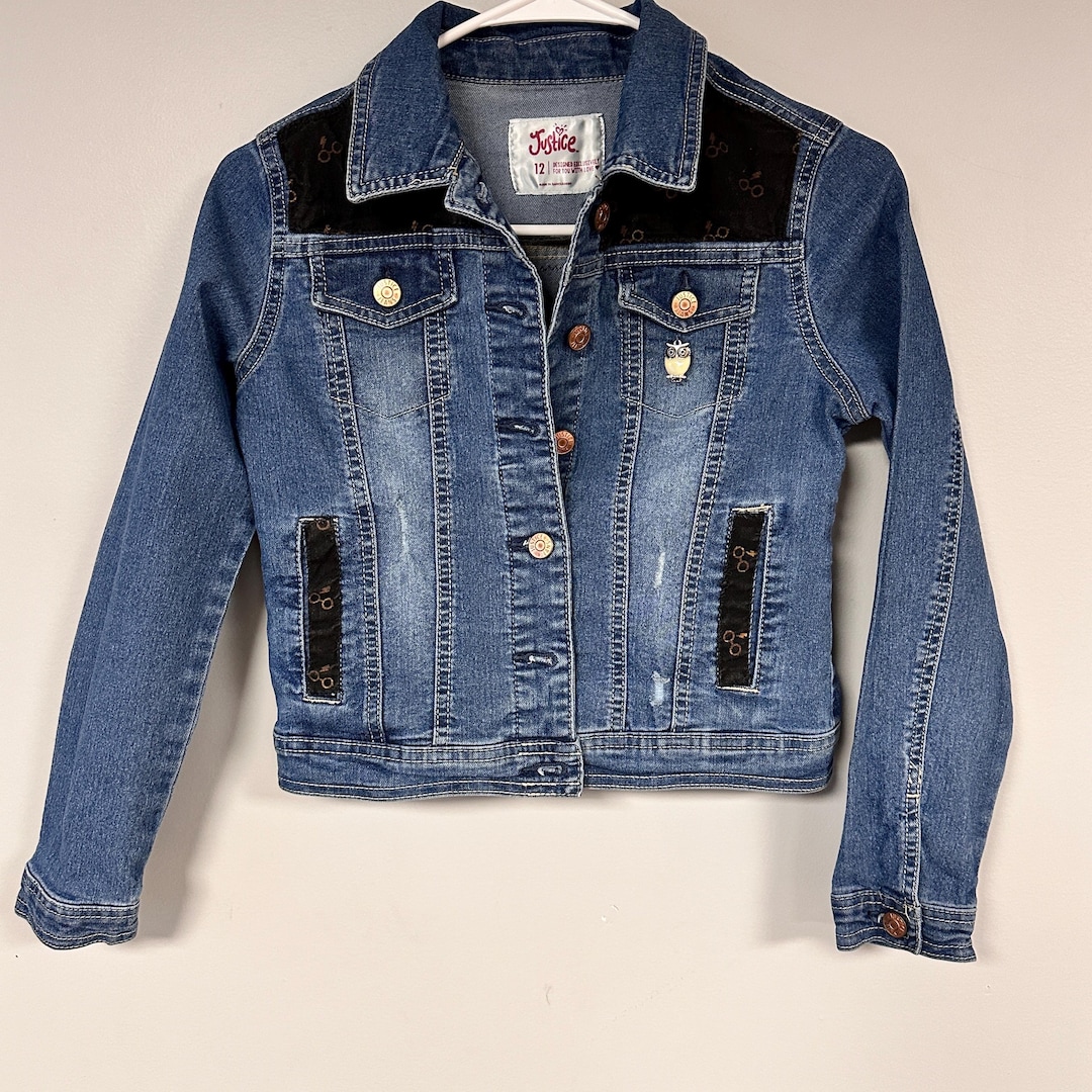 Harry Potter Fans! Cute Harry Potter Fabric on an Upcycled Justice ...