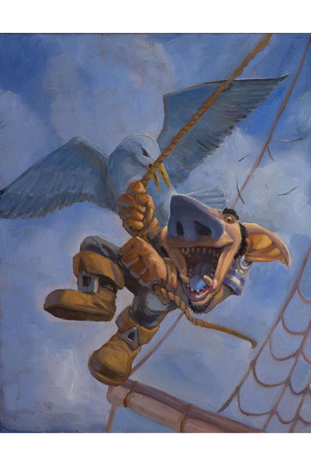 Goblin Buccaneer 12x18 Digital Print Poster - Etsy