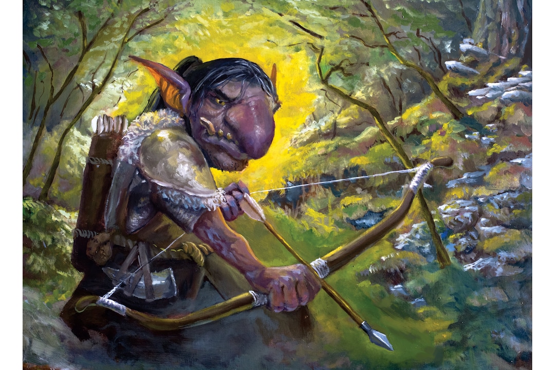 Goblin Ranger 12x18 Digital Print Poster - Etsy