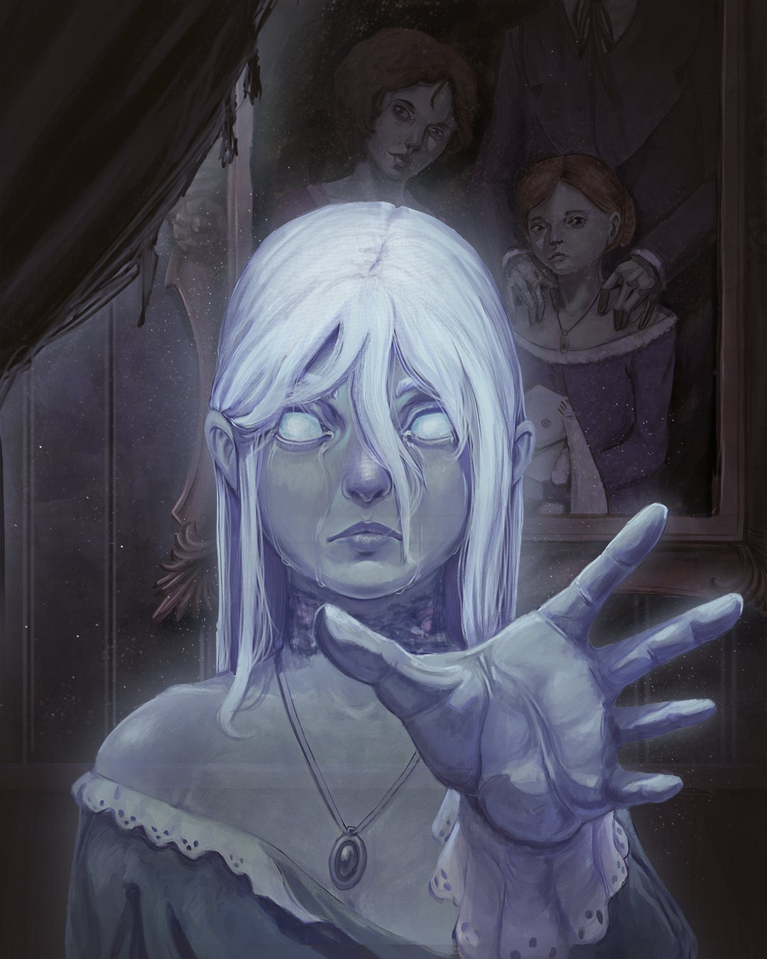 Young Spectre 12x18 Fantasy Art Print - Etsy