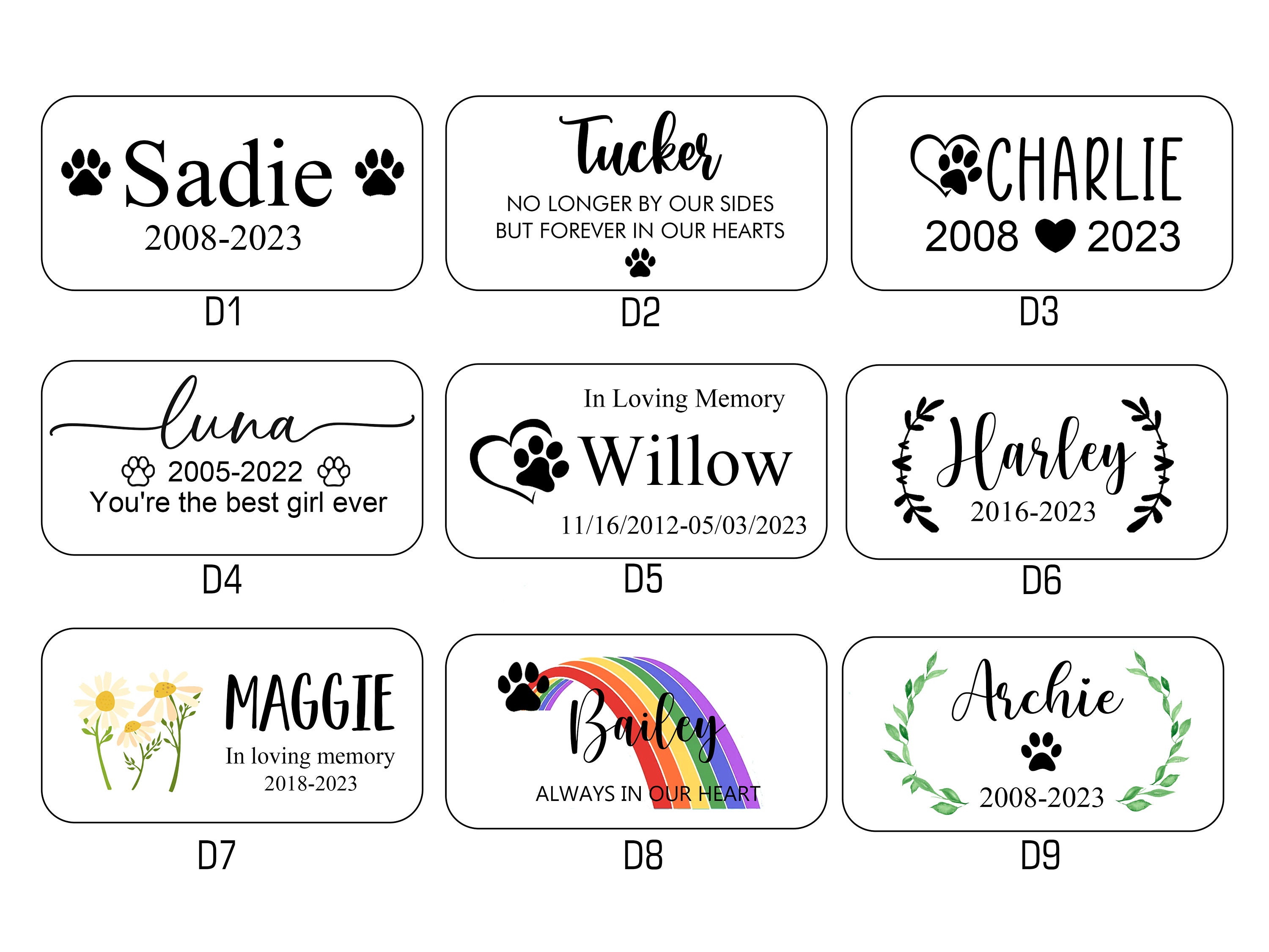 Custom Wooden Pet Hair Memorial Box, Personalised Dog Fur Keepsake, Dog ...