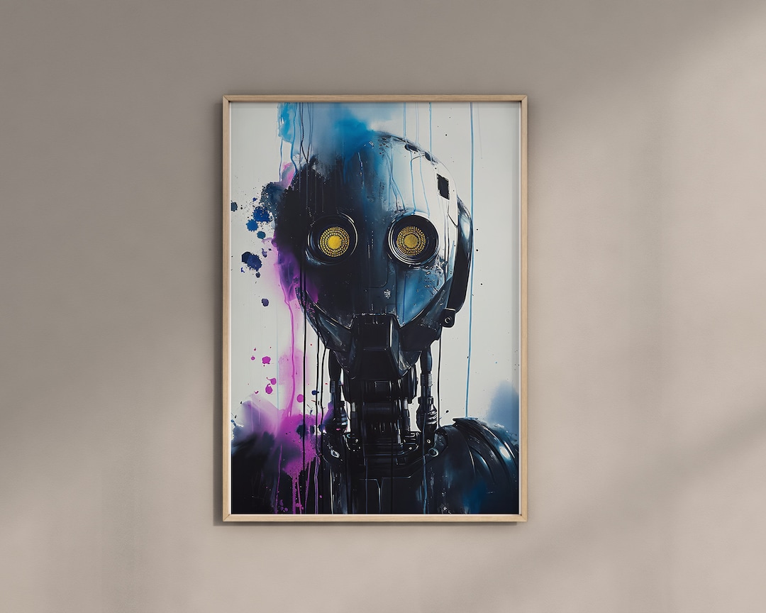 K-2SO Wall Art Star Wars Poster Galactic Empire Artwork Movie ...