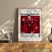 Digital Robert Lewandowski Poster Decorative Football Wall Art ...