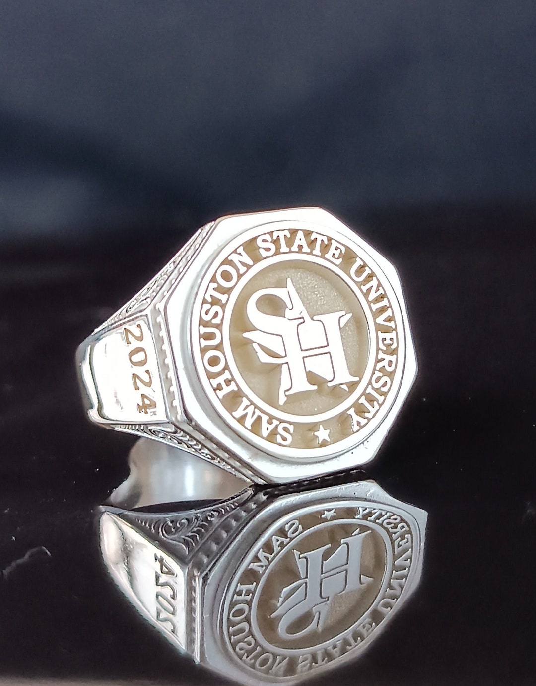 College Ring,university Ring,personalized Ring,graduation Ring ...