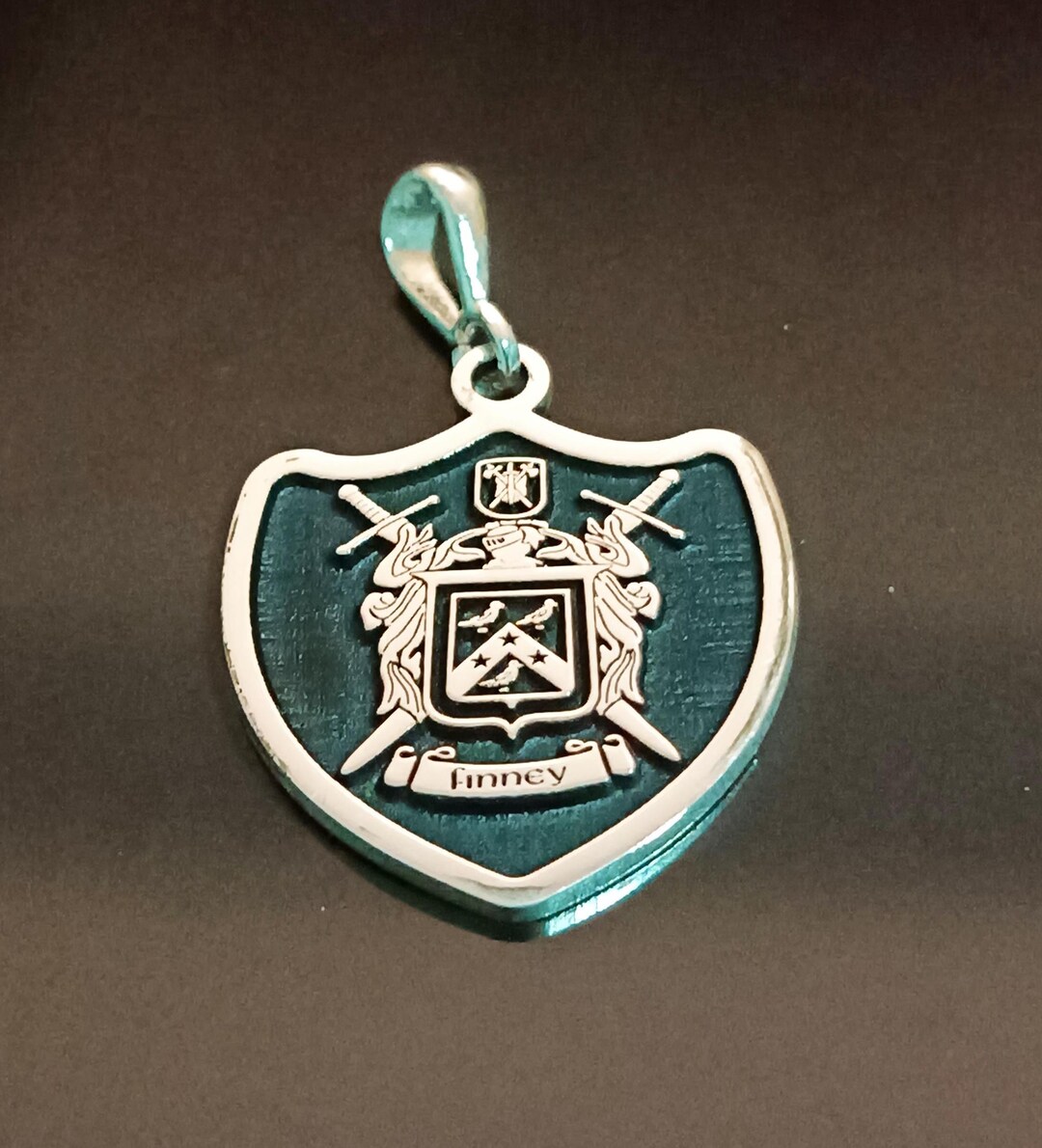 Family Crest Shield Necklace – Custom Coat of Arms Pendant for Legacy ...