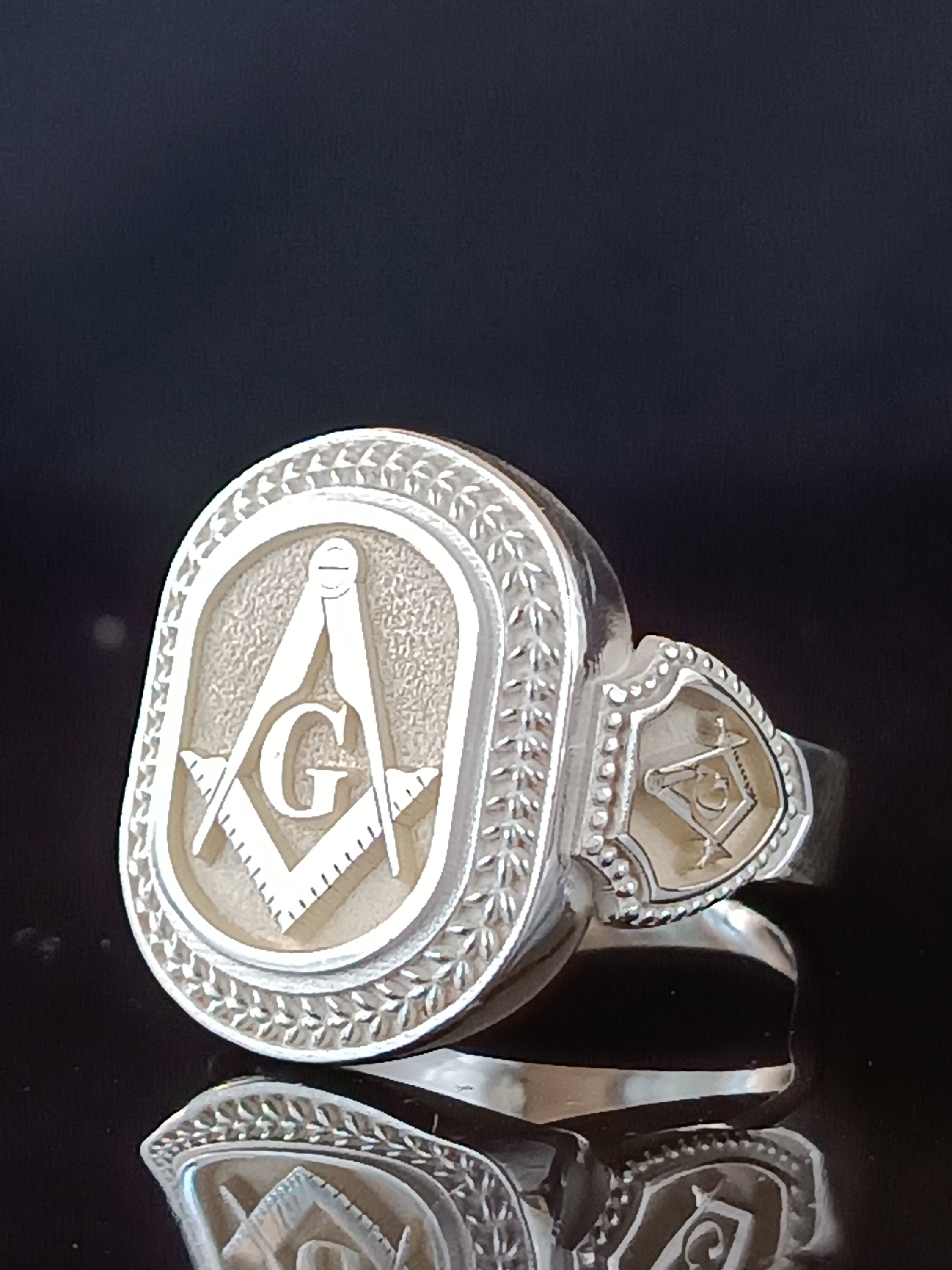 Masonic Rings, Freemason Ring, Mason Rings, Free Mason Ring, Mens ...