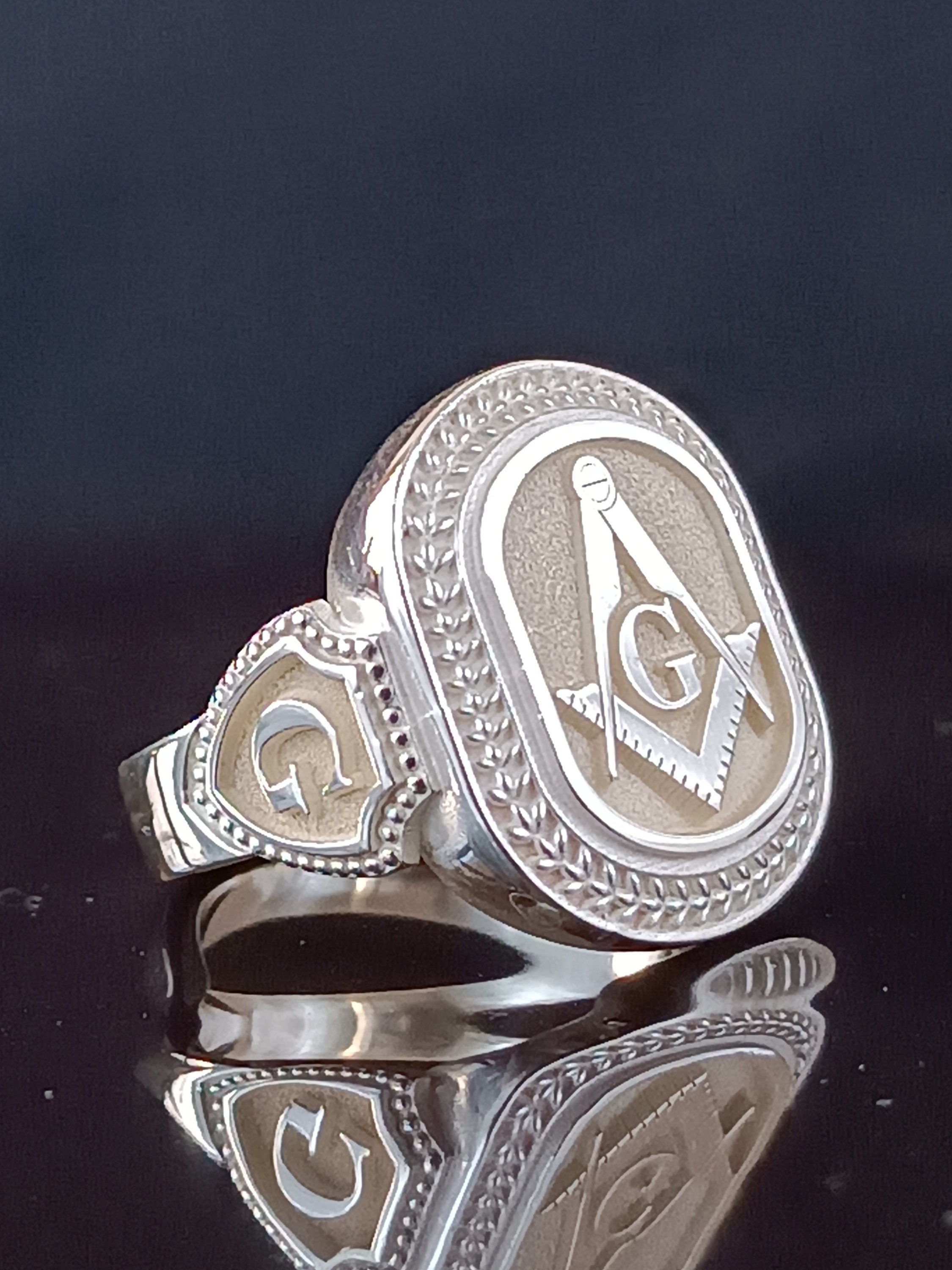 Masonic Rings, Freemason Ring, Mason Rings, Free Mason Ring, Mens ...