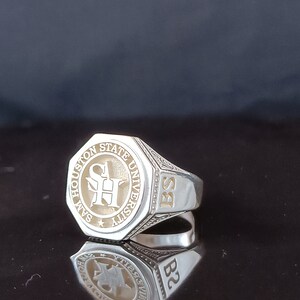 College Ring,university Ring,personalized Ring,graduation Ring ...
