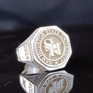 College Ring,university Ring,personalized Ring,graduation Ring ...