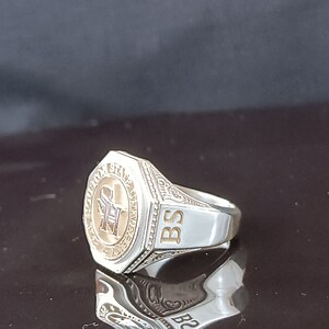 College Ring,university Ring,personalized Ring,graduation Ring ...