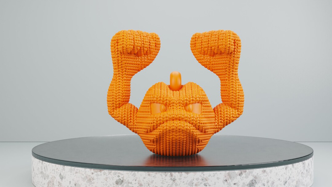 Crocheted Geodude Pokemon 3D Print STL File Printable Design for Home ...