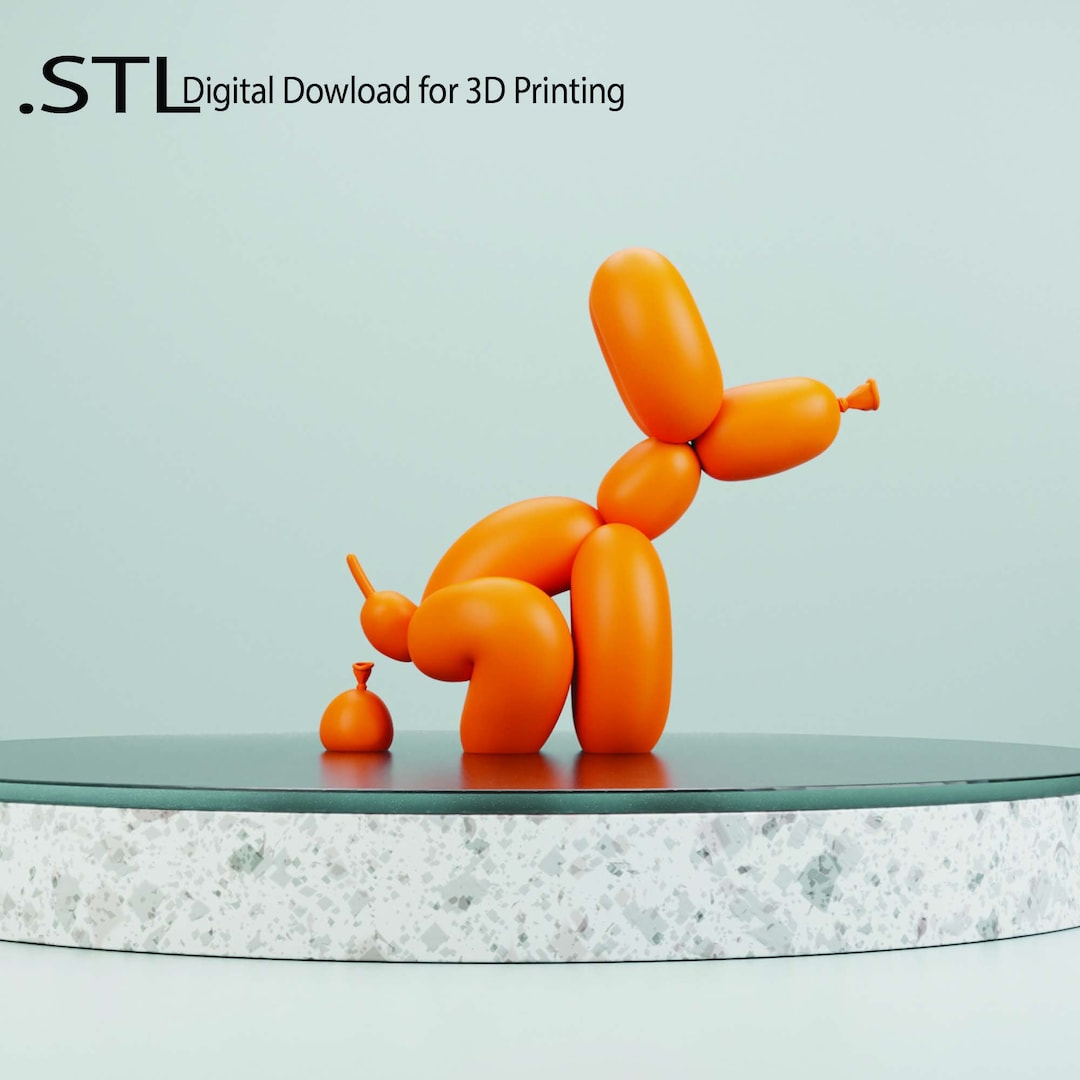 3D Balloon Dog Decor,cute Modern Home Decor, Balloon Toy Gift for Fan ...