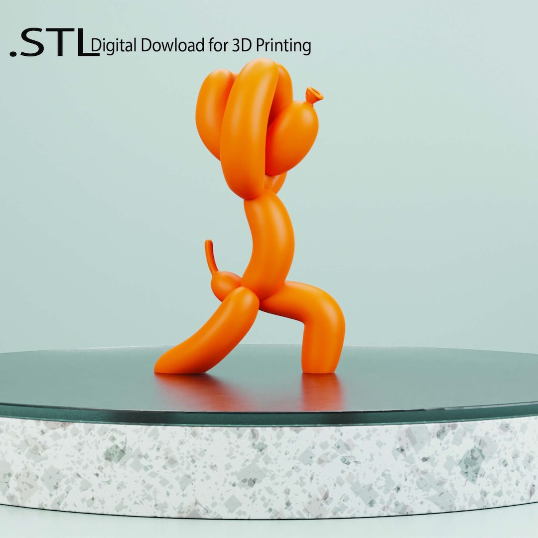 3D Balloon Yoga Decor,cute Modern Home Decor, Balloon Toy Gift for Fan ...