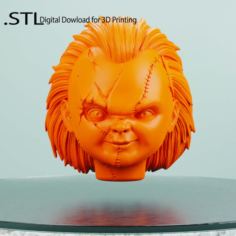 Chucky STL Files for 3D Printing Best 3D Printer Chucky Figure Statue ...