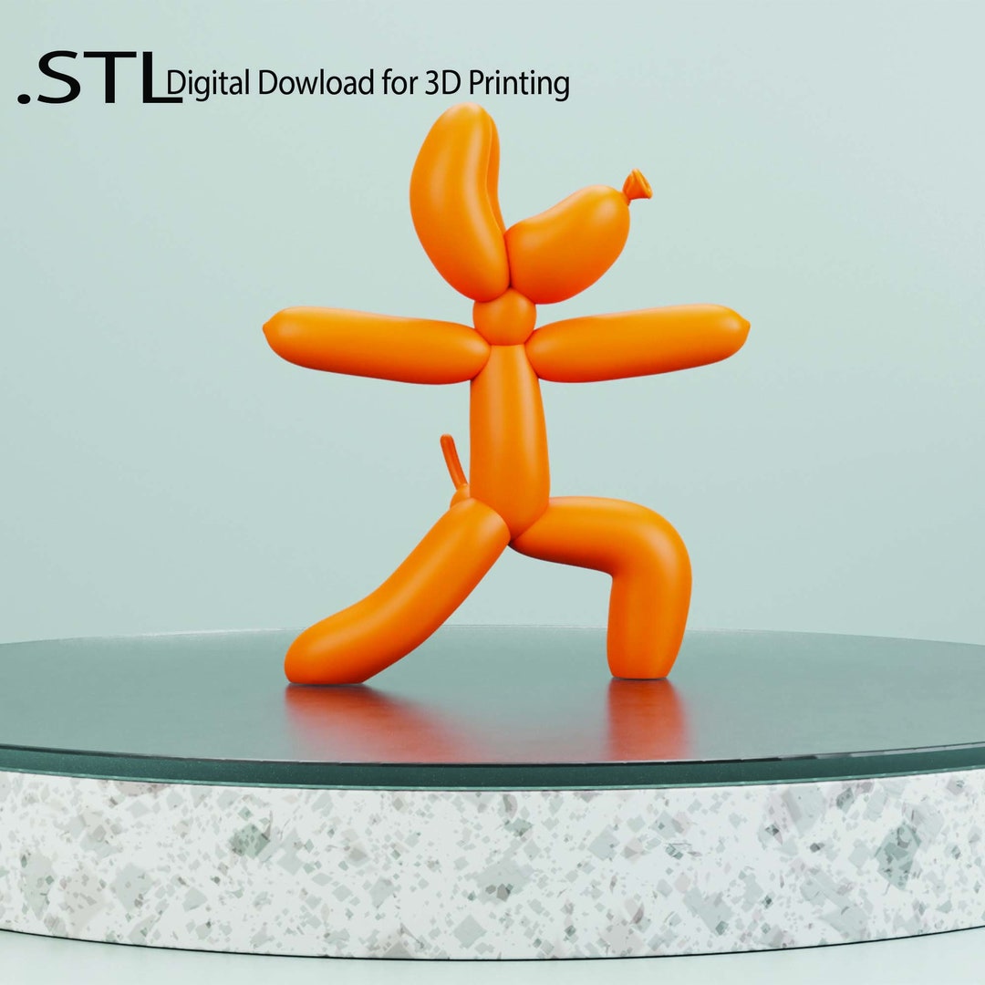 Printable Balloon Yoga | 3D Decor for Playful Home & Kids Room - Etsy