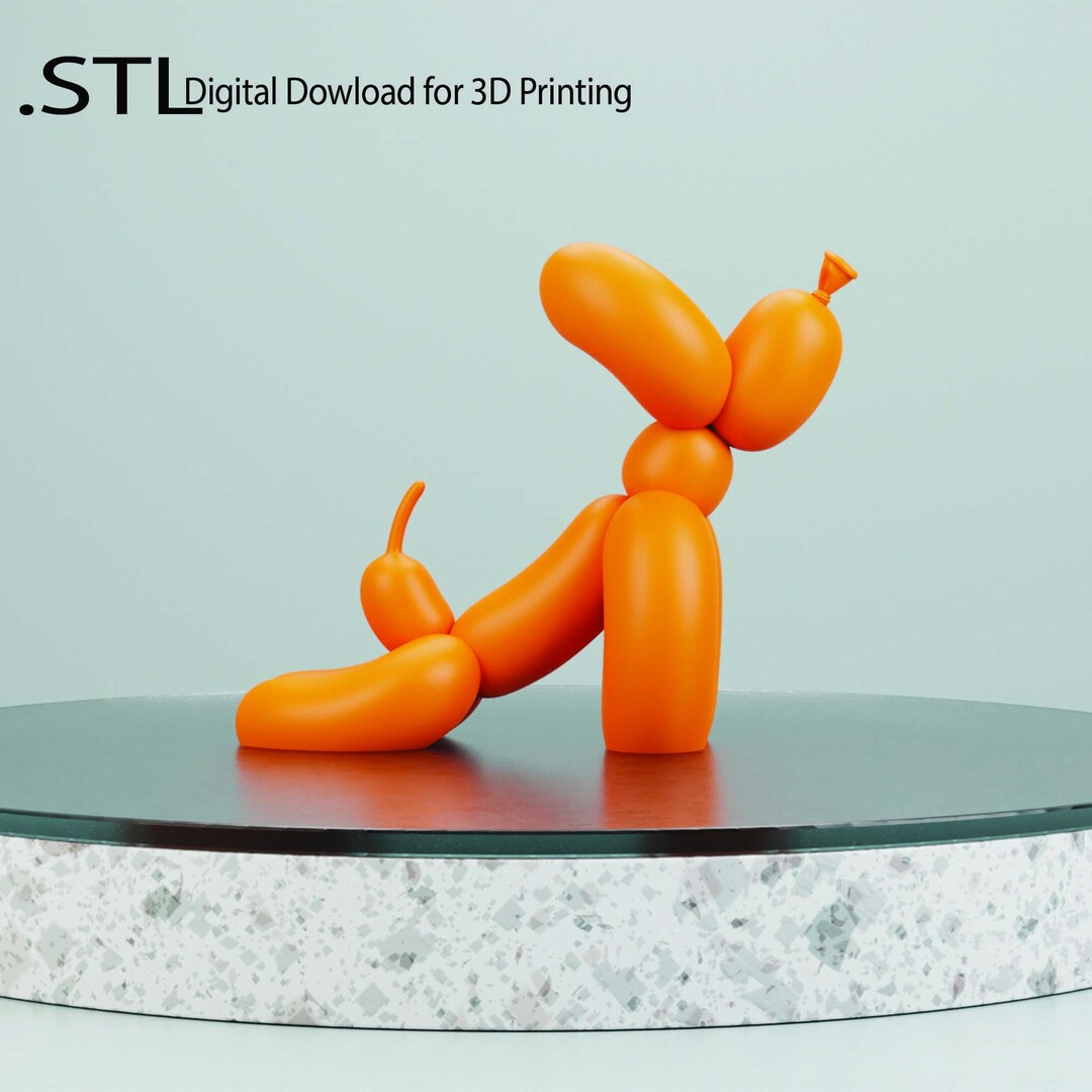 3D Balloon Yoga Sculpture – Modern Home Decor, Meditation Room Accent ...