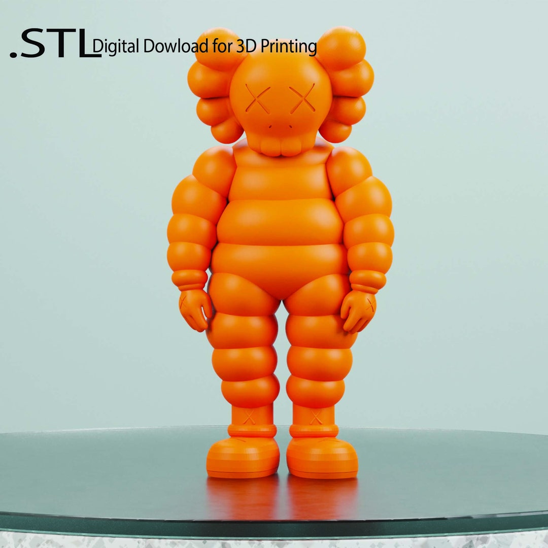 Premium Kaws 3D Model STL File for 3D Printing - High-quality Digital ...