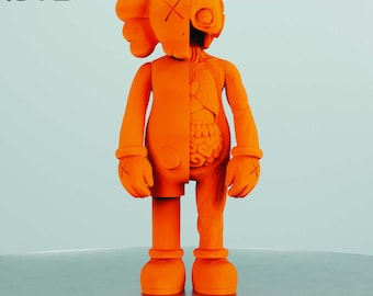 Premium Kaws 3D Model STL File for 3D Printing - High-quality Digital Download - Etsy