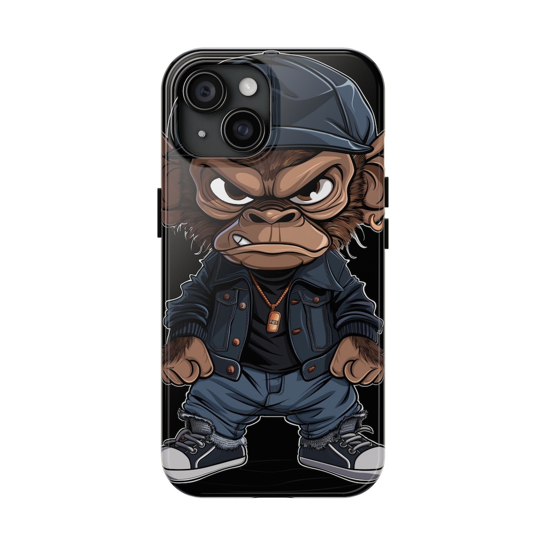 Angry Monkey Phone Case - Etsy