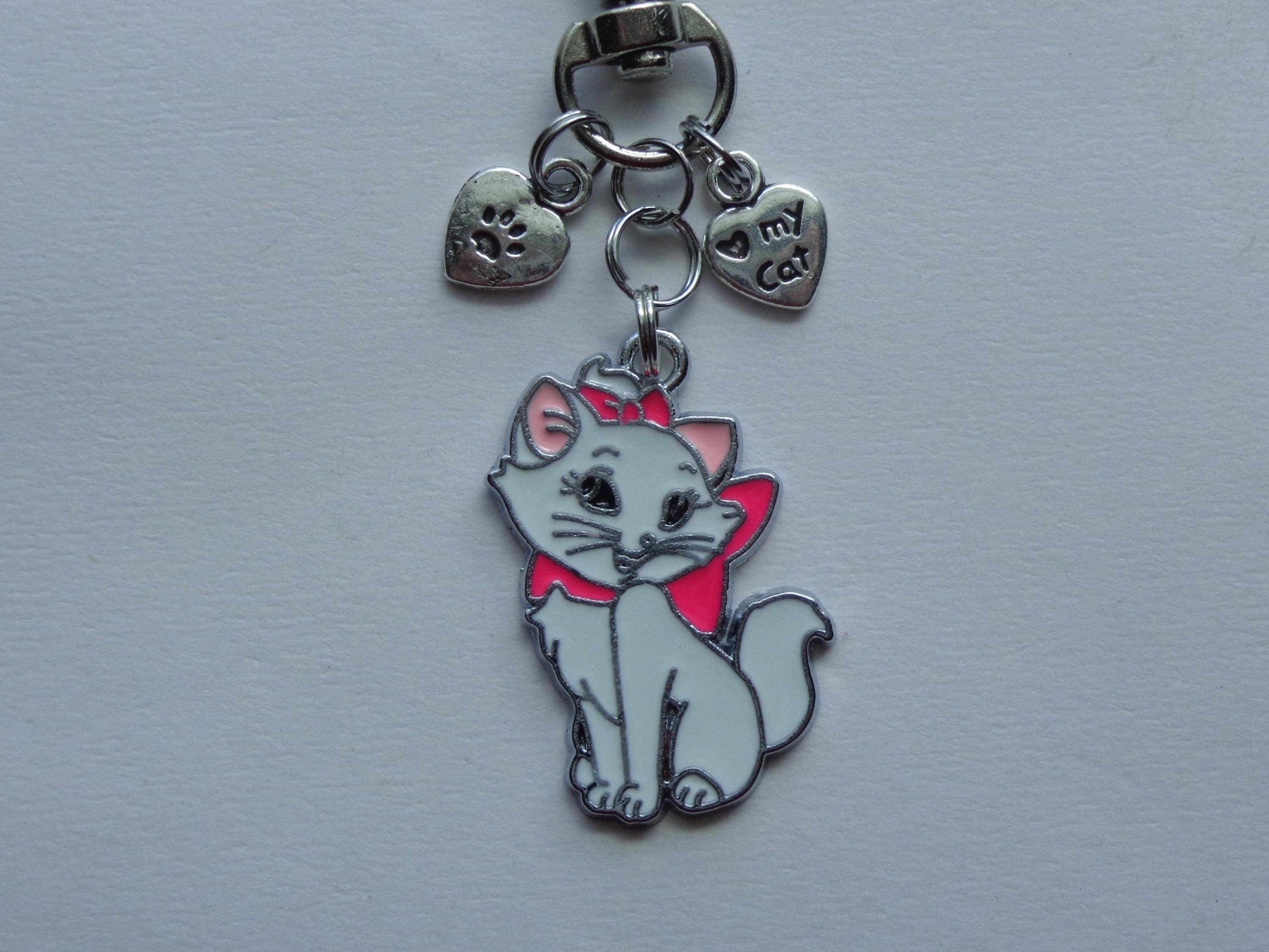 Marie From Aristocats, Marie Cat, Love You Charm, Heart Charm, Tibet ...