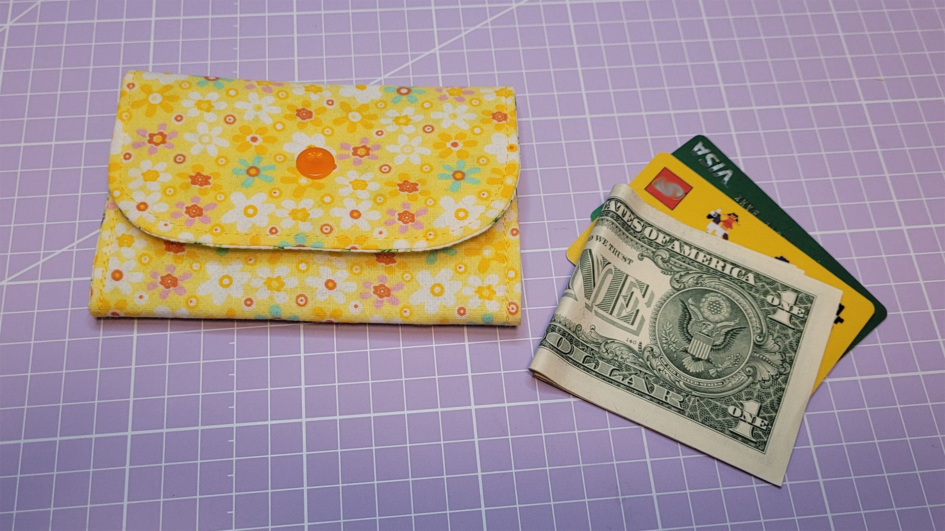Card Wallet Sewing Pattern | PDF Sewing Pattern | Card Holder Pattern ...