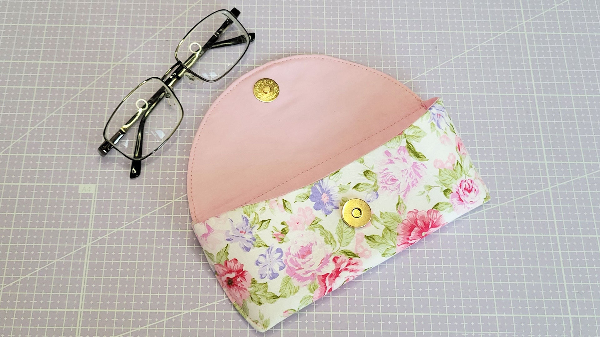 Glasses Case Sewing Pattern, Eyeglass Case, Sunglass Sleeve, Glass ...