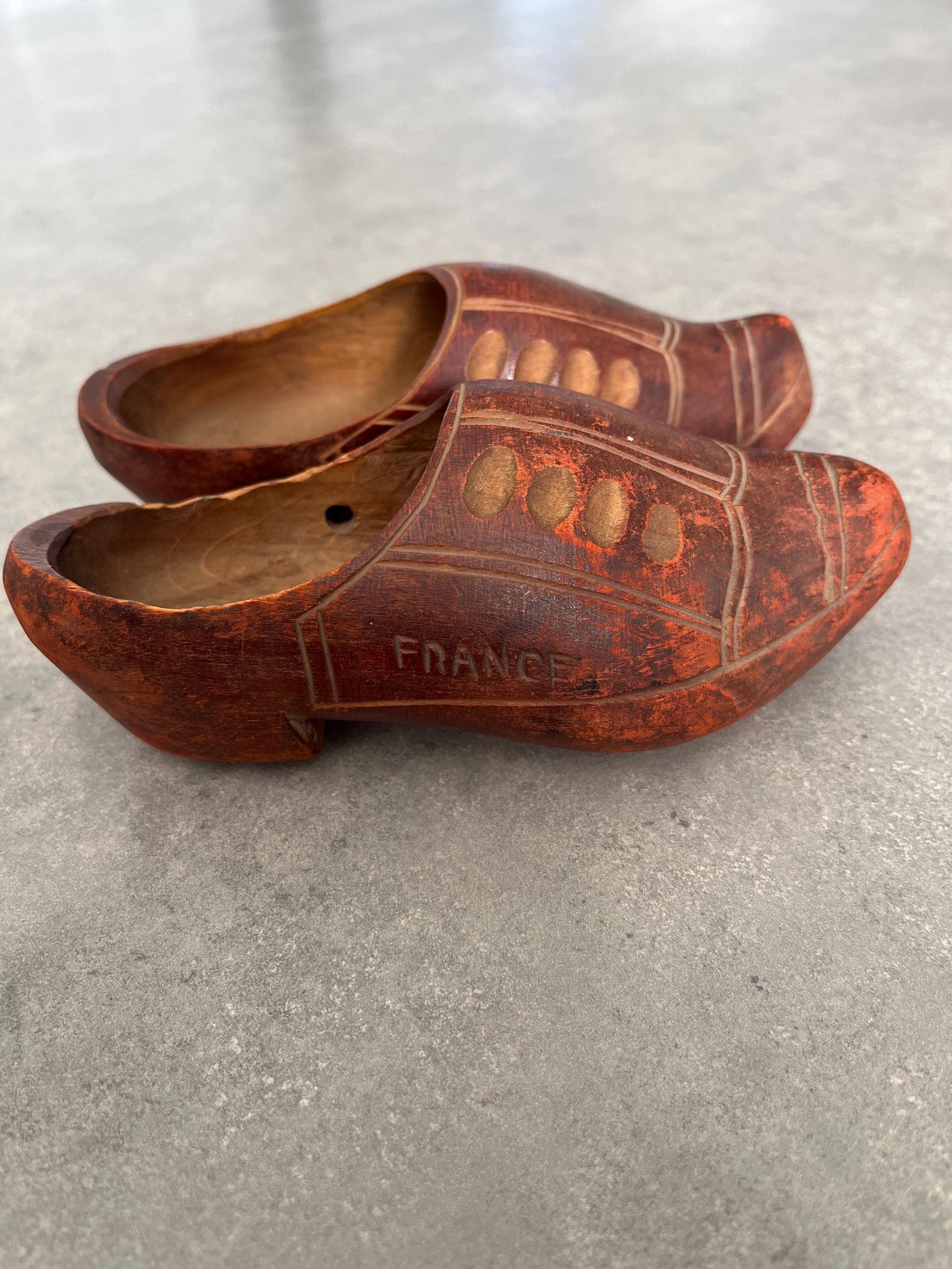 Vintage Wooden Clogs - Etsy