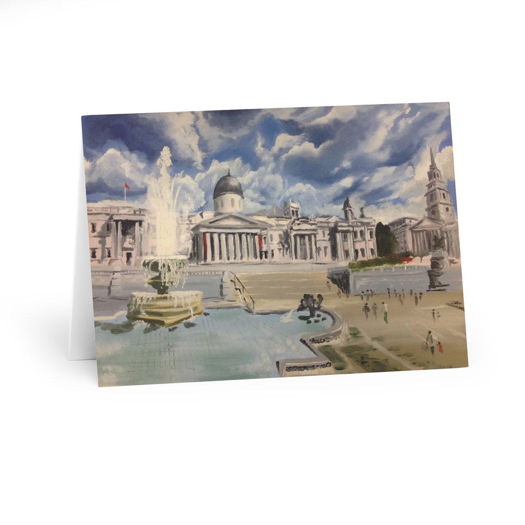 Iconic London Greeting Cards 5 Pack - Etsy