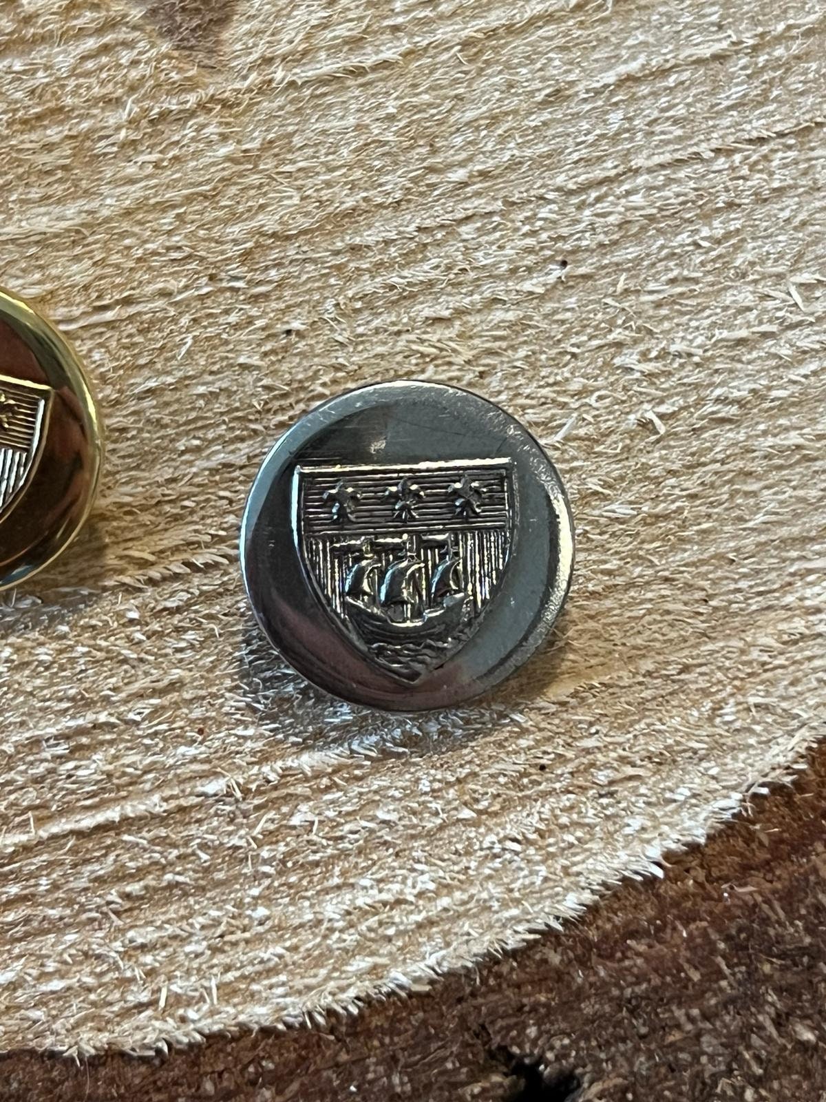 Vintage Military Buttons, Naval Style for Jackets, Dresses Etc. | Badge ...