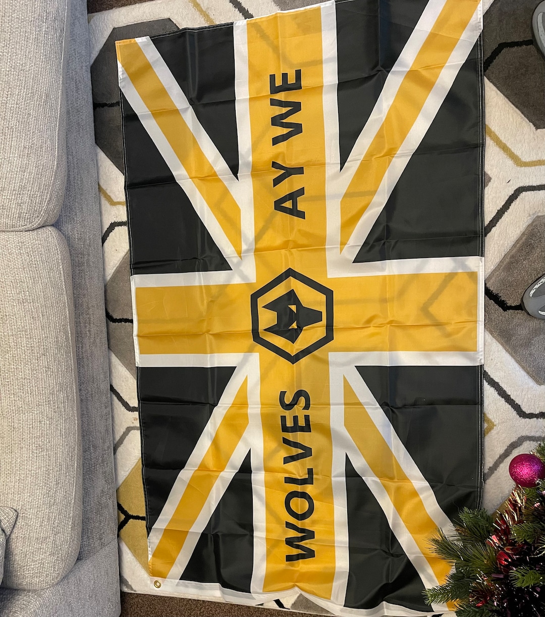 Wolverhampton Wanderers Flag - Etsy UK