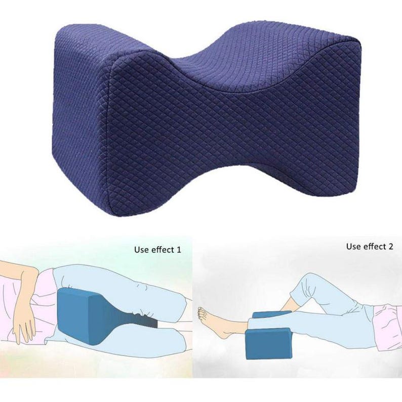 Orthopedic Side Sleeper Leg Memory Foam Pillow for Pain Relief ...