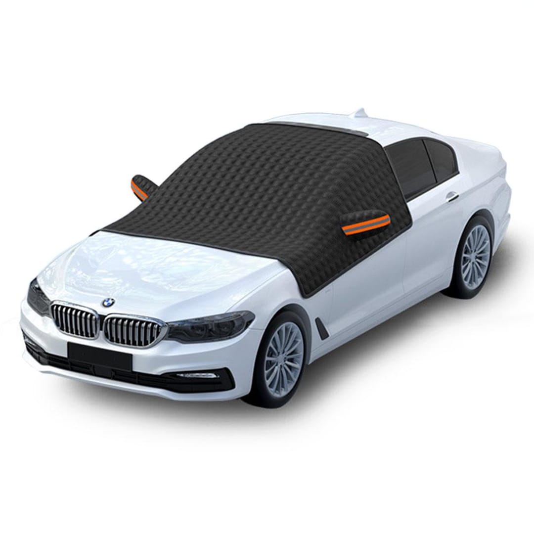 Magnetic Windshield Snow Cover for Car - Large Winter Frost Guard ...