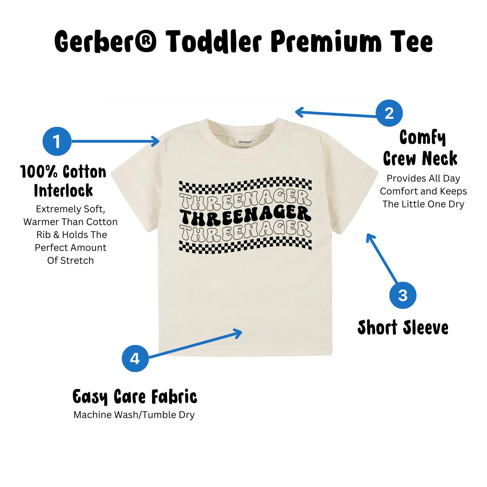 Threenager Shirt, Third Birthday Kids Shirt, Threenager Birthday Shirt ...
