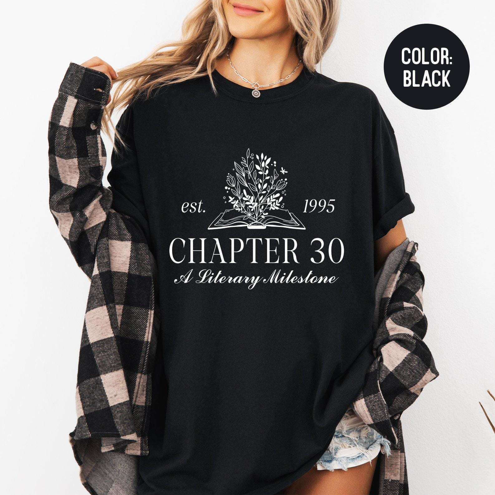 Chapter 30 Birthday Comfort Colors® Shirt, 30th Birthday Shirt, Chapter ...